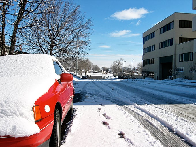 Winter in Ontario brings just enough snow to be picturesque without requiring a snowplow fleet - perfect for former Midwesterners!