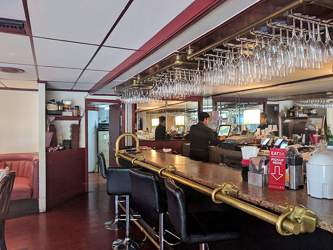 Where libations meet expectations—the bar area promises the perfect pairing for your spice journey. Kingfisher beer, anyone?