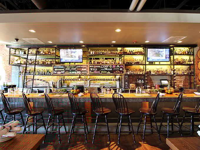 Bottles upon bottles of liquid gold. This isn't just a bar—it's a whiskey library with knowledgeable bartenders as your personal guides.