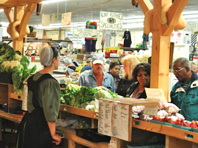 The dance of commerce at local markets happens with no digital transaction—just fresh produce, cash, and conversation.