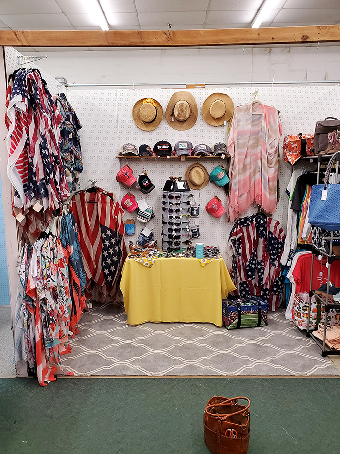 A slice of Americana that wears its heart on its sleeve—and walls, and shelves, and hat racks!