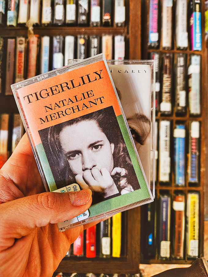 Music in plastic form! Cassette tapes—those magical rectangles that required pencils for emergency surgery—now cherished by collectors and '80s enthusiasts alike.