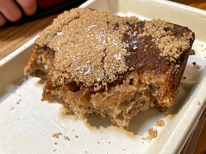 Cinnamon sugar toast so perfectly golden, it practically glows with breakfast perfection and childhood memories combined.