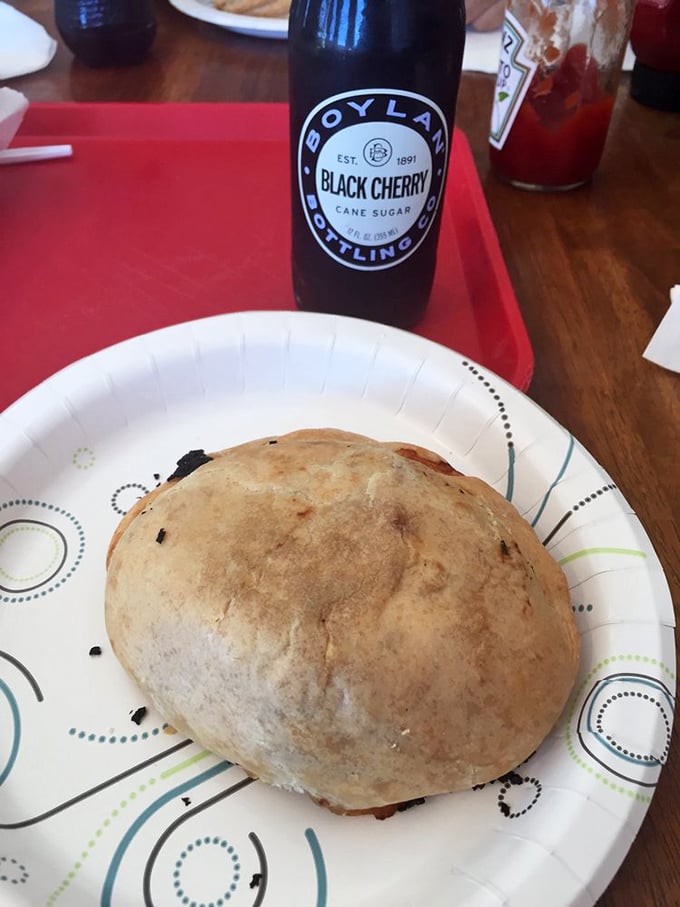 Paired with a Boylan's Black Cherry, this classic pasty becomes more than lunch—it's a proper Michigan ritual worth savoring.