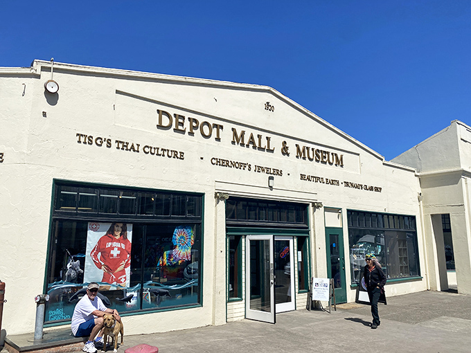 The Depot Mall & Museum – where shopping meets history in a building that's seen more transformations than Madonna's career.