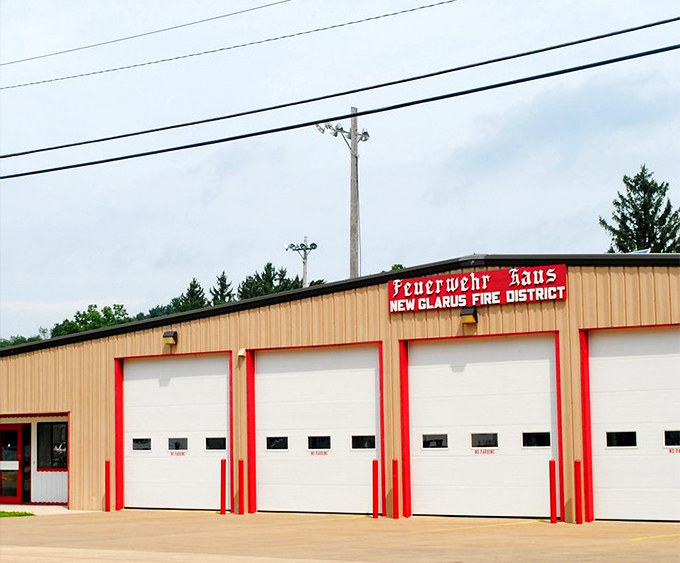Even emergency services get the Swiss treatment at the Feuerwehr Haus – possibly the most charming fire station in the Midwest.