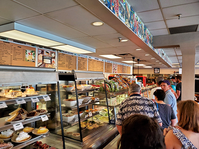 Behind that glass case lies more than food—it's edible artwork that's been perfected over generations of Shapiro family dedication.