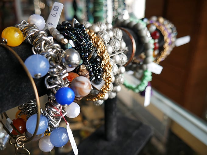 Jewelry that sparkles with possibility—each bracelet a conversation starter, each bead a tiny piece of someone else's story, now waiting for yours.