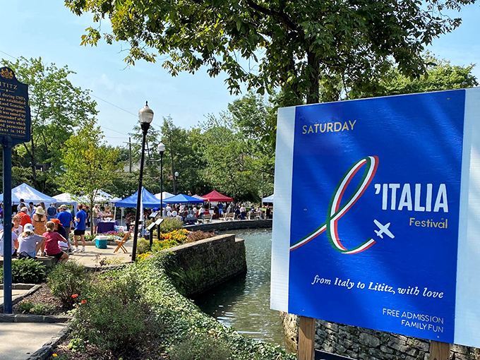 The L'Italia Festival brings a Mediterranean splash to Pennsylvania Dutch country, proving that cultural fusion has always been America's secret ingredient.