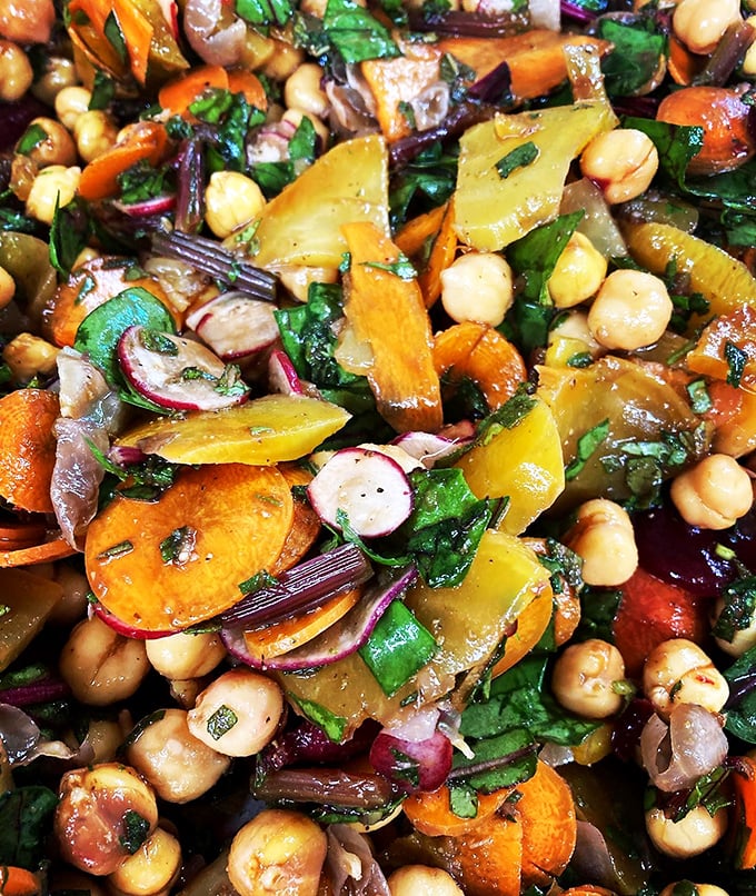 This isn't just a salad – it's a kaleidoscope of colors, textures, and flavors that makes healthy eating feel like cheating.