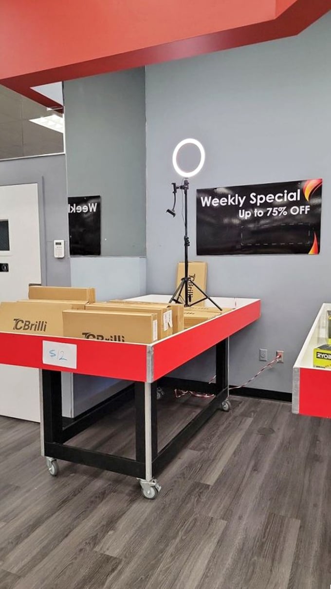 Even content creators find their treasures here—ring lights and tech accessories that turn smartphone photography from amateur to influencer-worthy.