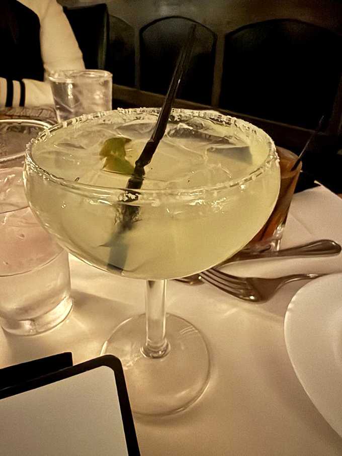 This margarita isn't just a drink, it's a vacation in a salt-rimmed glass—no passport or TSA pat-down required.