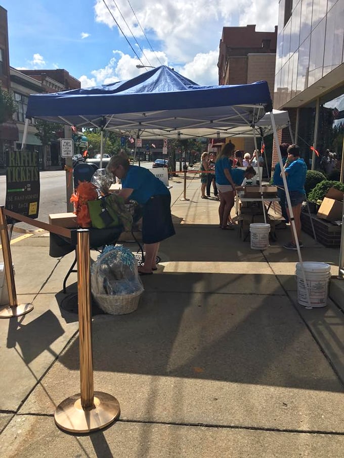 Bradford's sidewalk festivals transform Main Street into a community living room where neighbors become friends over local goods and gossip.