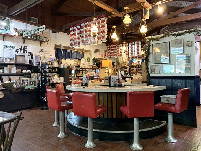 The counter where regulars have worn grooves in the seats, and servers know your order before you've fully settled in.