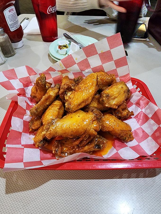 Wings that don't need a sporting event as an excuse to be enjoyed. These sauce-slathered beauties demand to be the main attraction, not just a sideline snack.