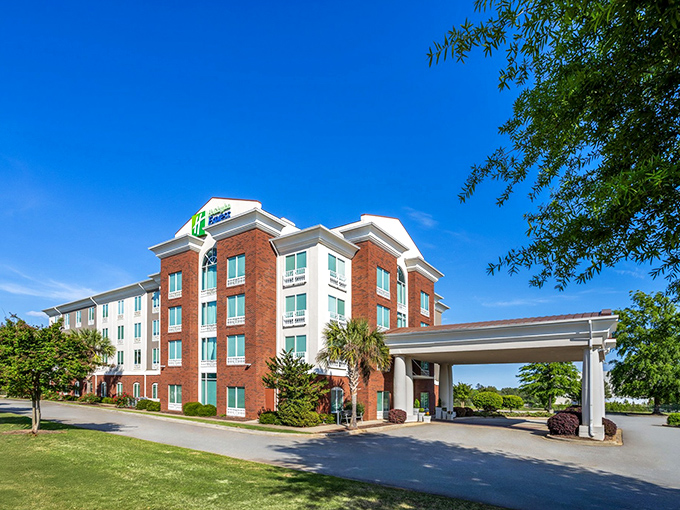 Modern comforts meet Southern hospitality at Newberry's accommodations—because exploring hidden gems shouldn't require sacrificing a good night's sleep.