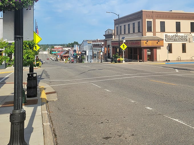 Ely's downtown vista offers that rare urban planning miracle—a main street that actually leads somewhere beautiful, not just to another strip mall.