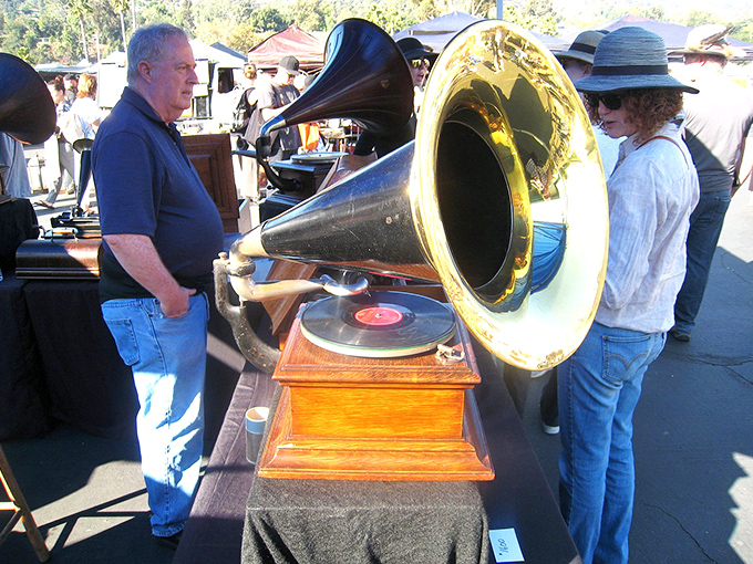 That's not just a gramophone—it's a time machine. The kind that transforms your living room into a 1920s speakeasy with the crank of a handle.