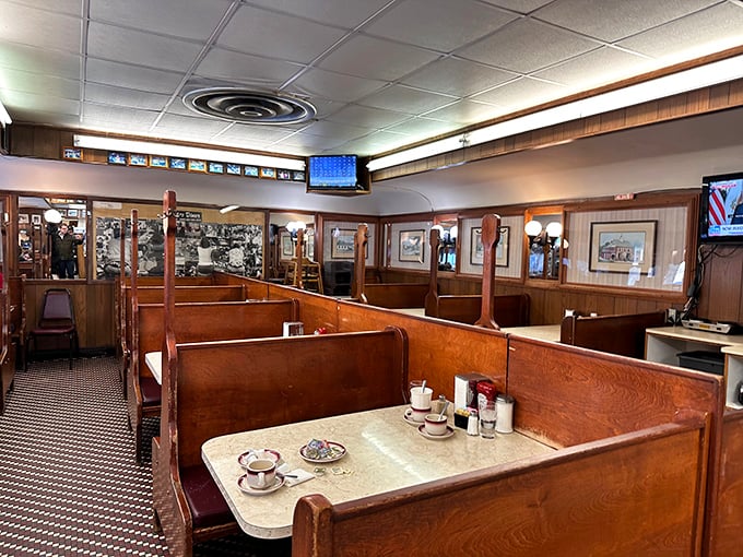 The dining room where strangers become neighbors and everyone's just one coffee refill away from solving the world's problems.