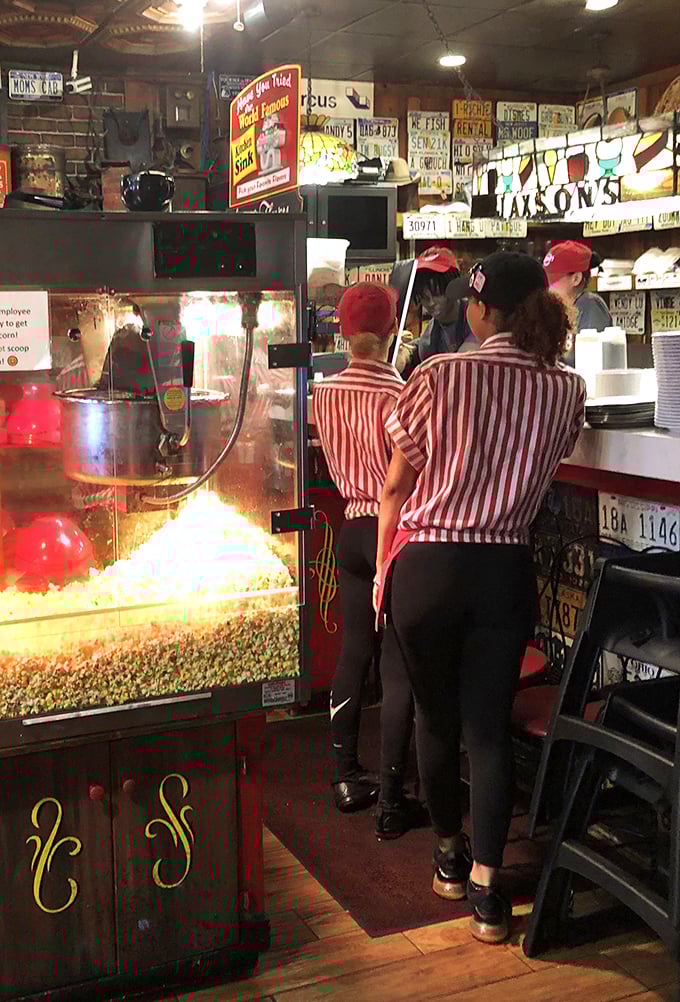 The red and white striped uniforms aren't just cute—they're warning signs that your diet is about to meet its delicious demise.