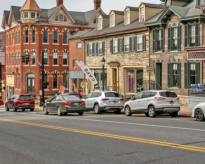 Streets this picturesque should charge admission—imagine parallel parking between the pages of a history book that refuses to gather dust.