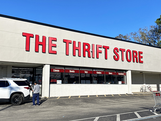 "The Thrift Store" – sometimes the simplest name hides the most extraordinary treasures inside.