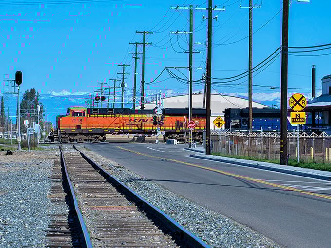 Train tracks cut through Fresno, connecting this affordable city to the rest of California while keeping costs firmly grounded.