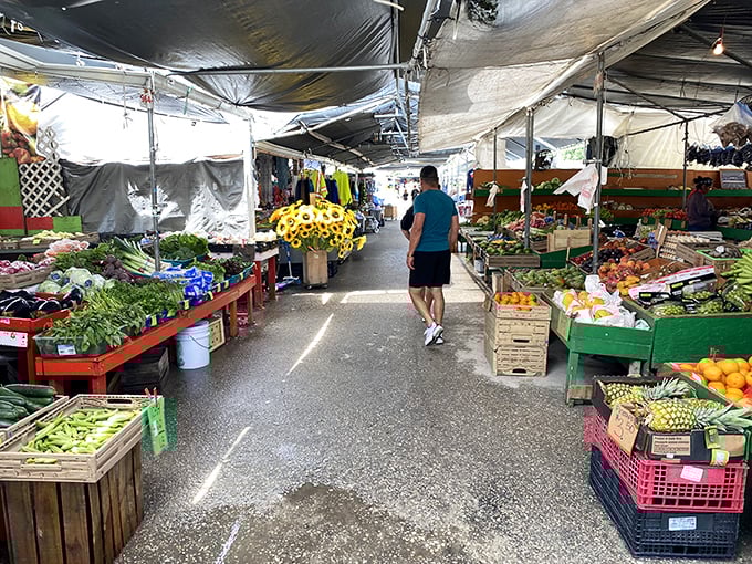 Shop till you drop, then recharge with local flavor—the perfect flea market formula for a full day's adventure.