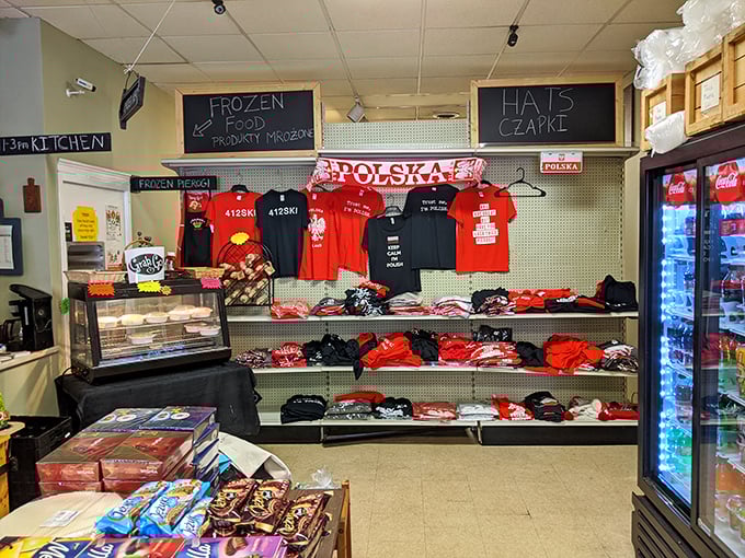 Polish pride wears many colors, mostly red and black. These shirts don't just declare heritage—they're conversation starters for pierogi enthusiasts everywhere.
