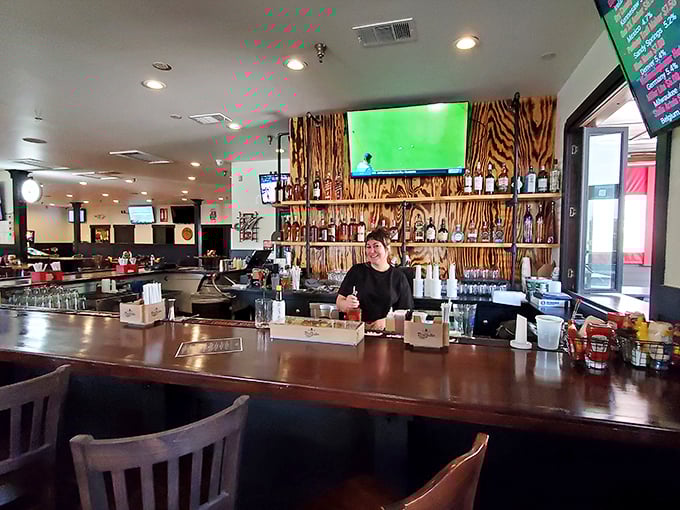 The bar counter – where strangers become friends, bartenders become therapists, and "just one drink" becomes "did we really close the place down?"