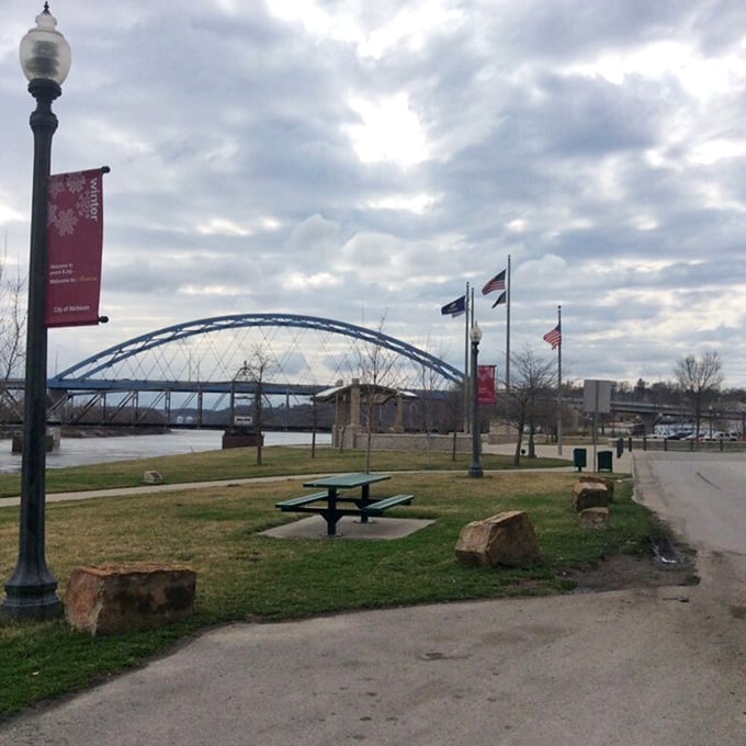 The bridge spanning the Missouri River isn't just infrastructure; it's Weston's connection to the modern world while keeping one foot firmly in the past.