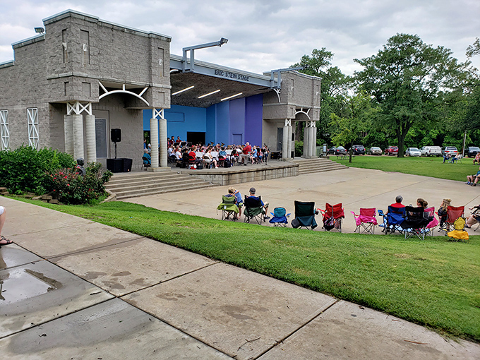Outdoor concerts bring the community together in lawn chair solidarity. The music is free, but the memories are priceless—unlike those stadium shows you've been avoiding.