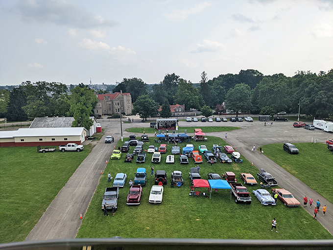 Classic car shows at the fairgrounds offer chrome-plated nostalgia that shines as brightly as the retirement dreams Muncie makes possible.