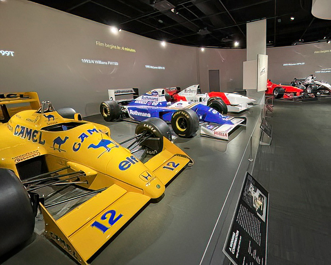 Formula One heaven—where speed demons gather to worship at the altar of aerodynamics and engineering brilliance.