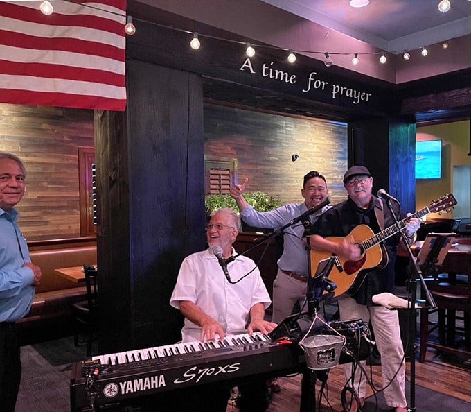Live music that feeds your soul while your stomach rests between courses. These musicians don't just play songs—they provide the soundtrack to your flavor journey.