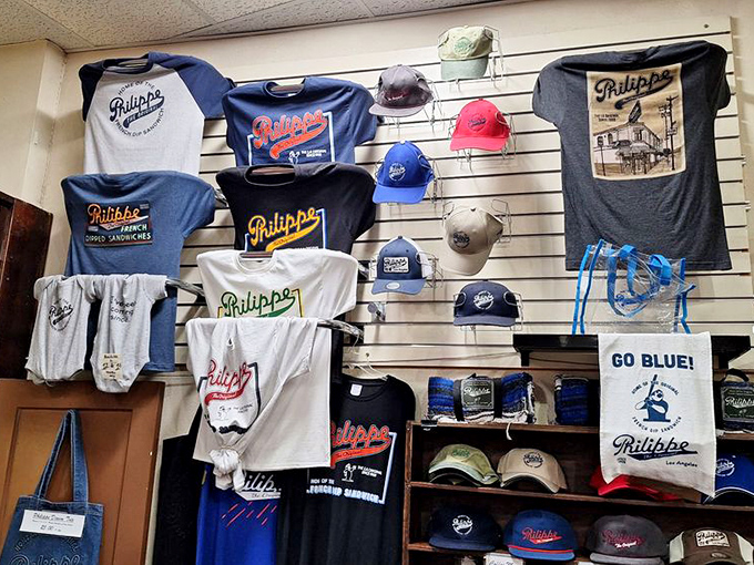 Philippe's merchandise lets you take home a piece of this iconic Los Angeles food history. 