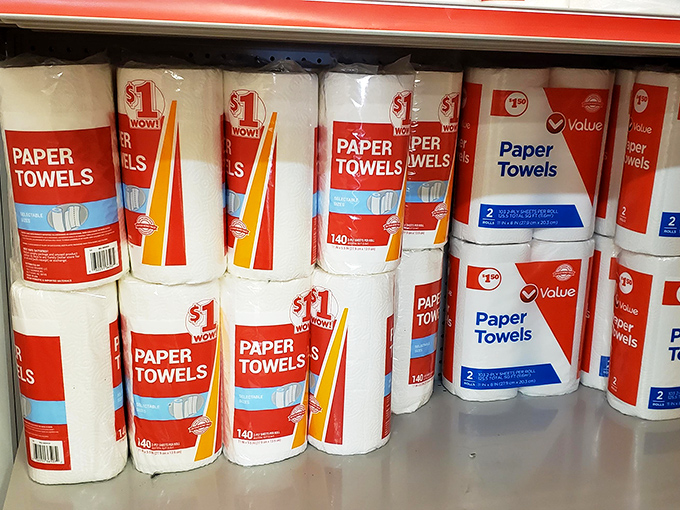 Paper towel paradise! Stock up on these household heroes that tackle everything from spilled milk to "creative" grandkid art projects.