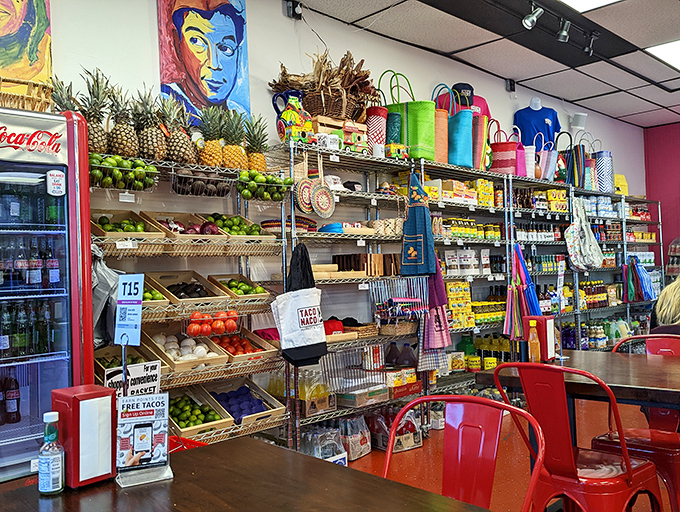 Not just a restaurant, but a mini mercado. Fresh produce and authentic Mexican goods let you take a piece of the experience home—minus the chef's skills.