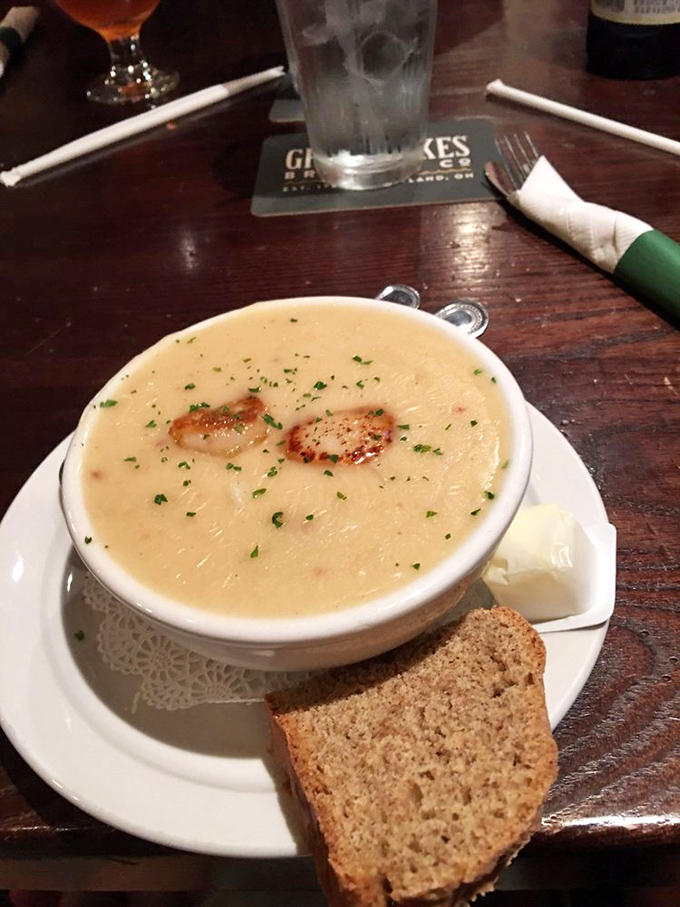 This isn't just soup—it's a creamy seafood revelation that makes you wonder why you'd ever settle for the canned stuff again.