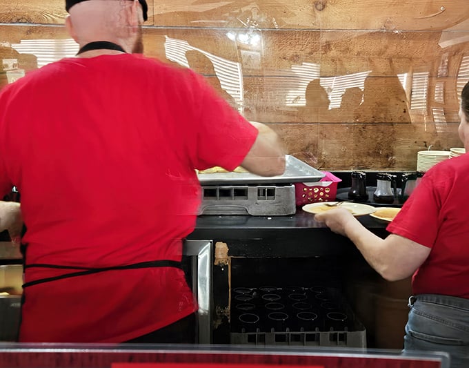 Behind every great breakfast is a team moving with choreographed precision, turning simple ingredients into morning masterpieces with practiced hands.