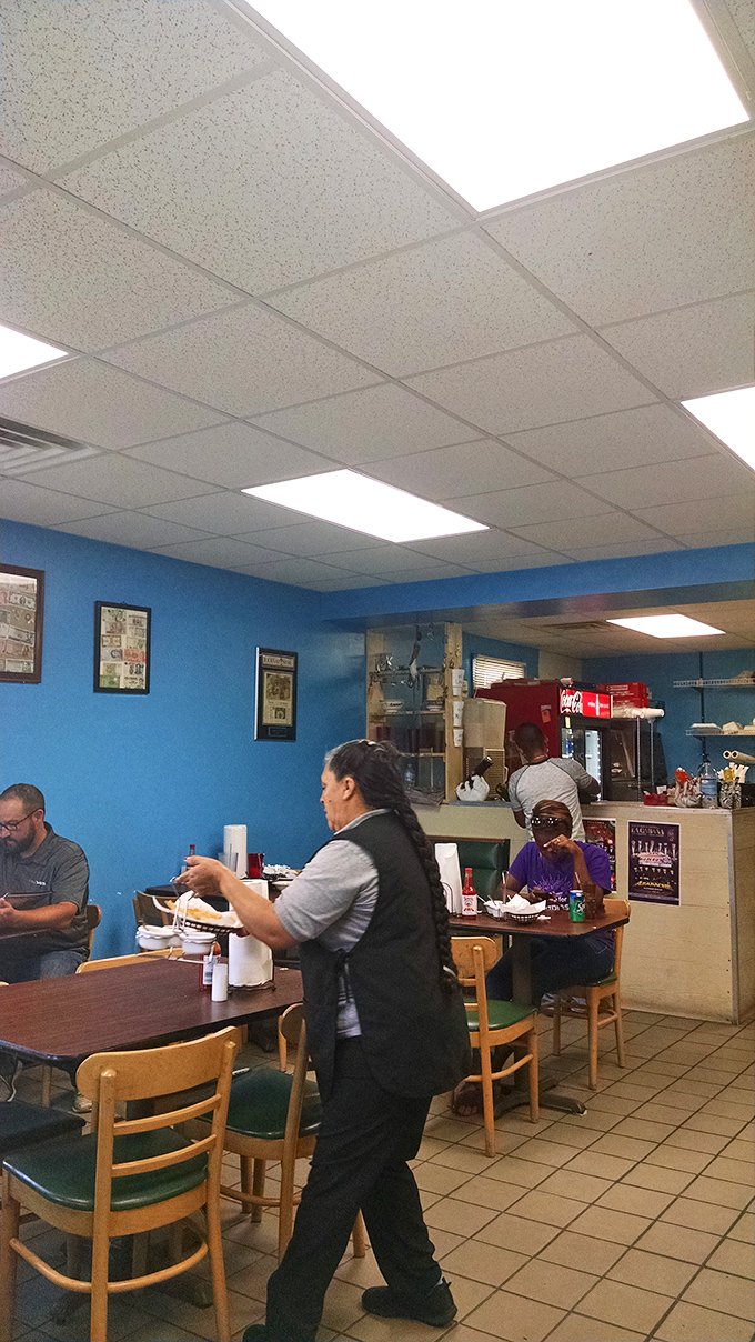 Where the magic happens—the dining room buzzes with the energy of satisfied customers and staff who move with the practiced efficiency of people who love what they do.