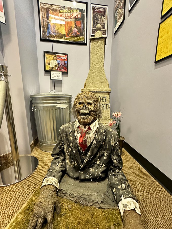 Business suits and decay make for a terrifying combination in this "Creepshow" tribute that would make Stephen King proud.