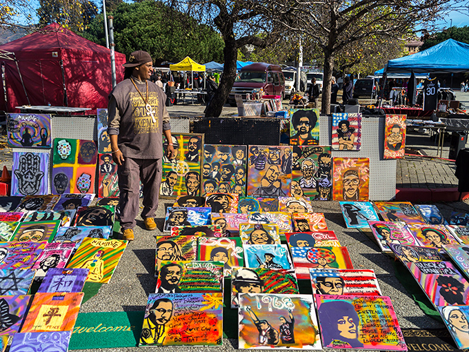 Vibrant portraits that capture cultural icons with kaleidoscopic energy. Art that doesn't just hang on walls—it starts conversations that matter.