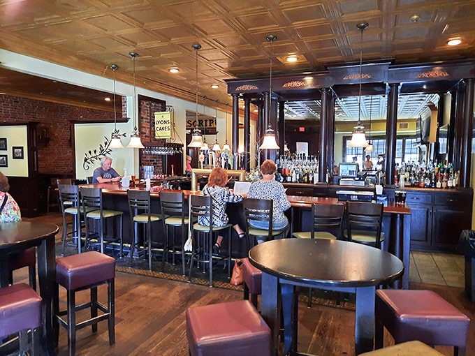A bar that feels like the living room of your coolest friend – the one who always knows the best stories and never lets your glass stay empty.