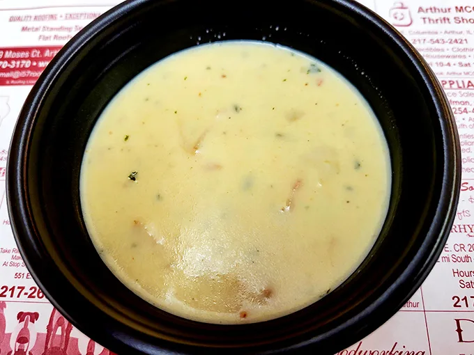 This soup doesn't need fancy garnishes—it's confident in its creaminess, letting the ingredients introduce themselves to your taste buds personally.