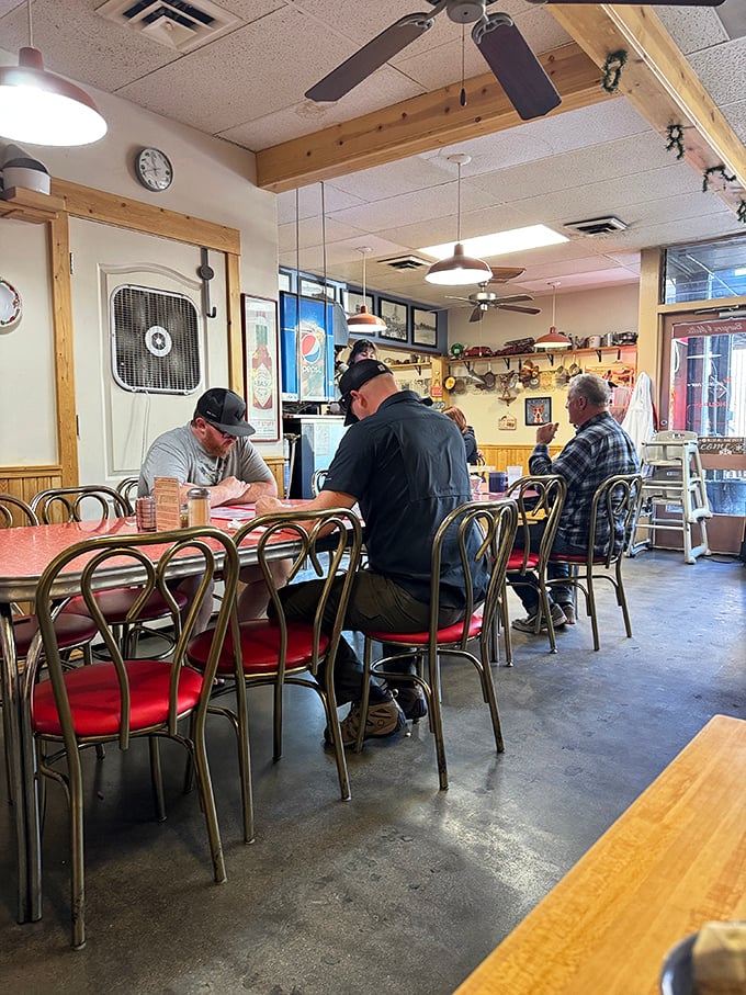 Where locals gather to solve the world's problems over eggs and coffee. The breakfast club that requires no membership card.