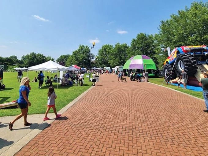 Community festivals transform Danville's public spaces into vibrant gathering spots where neighbors become friends over shared experiences and funnel cakes.