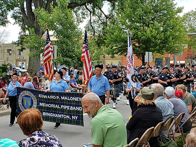 Parades in Wellsboro aren't just events—they're community reunions where bagpipes ensure even the most reserved Pennsylvanians feel something stirring.