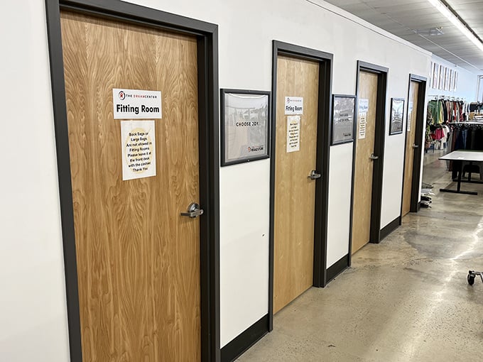 Fitting rooms that have witnessed more fashion evolutions than a Project Runway marathon. The truth always comes out under fluorescent lighting.