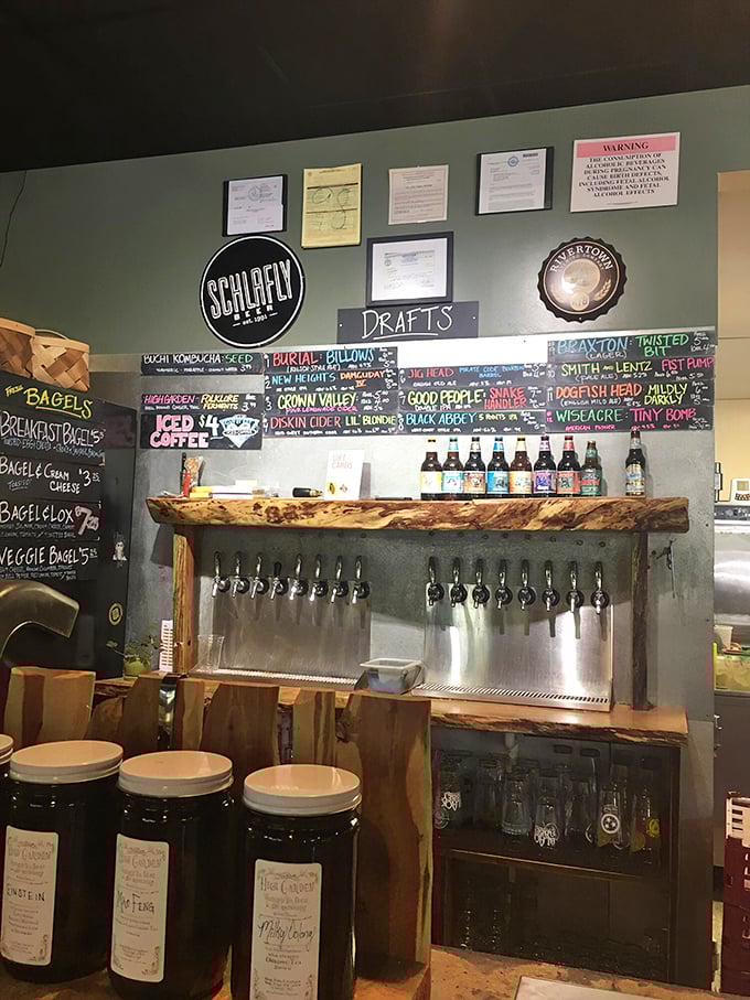 Craft beer and artisan sandwiches—a match made in culinary heaven. Those taps are calling your name after a long week.